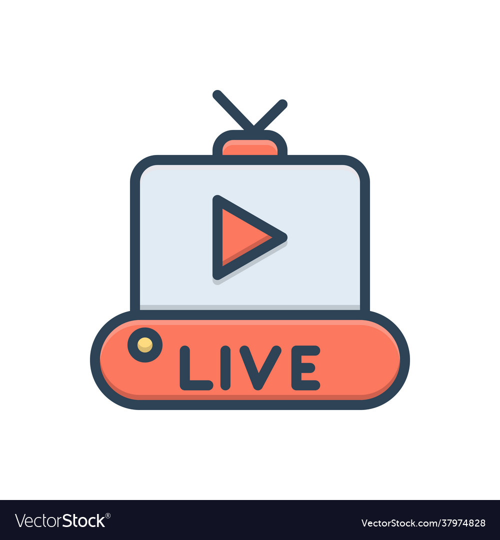 Live Royalty Free Vector Image - VectorStock