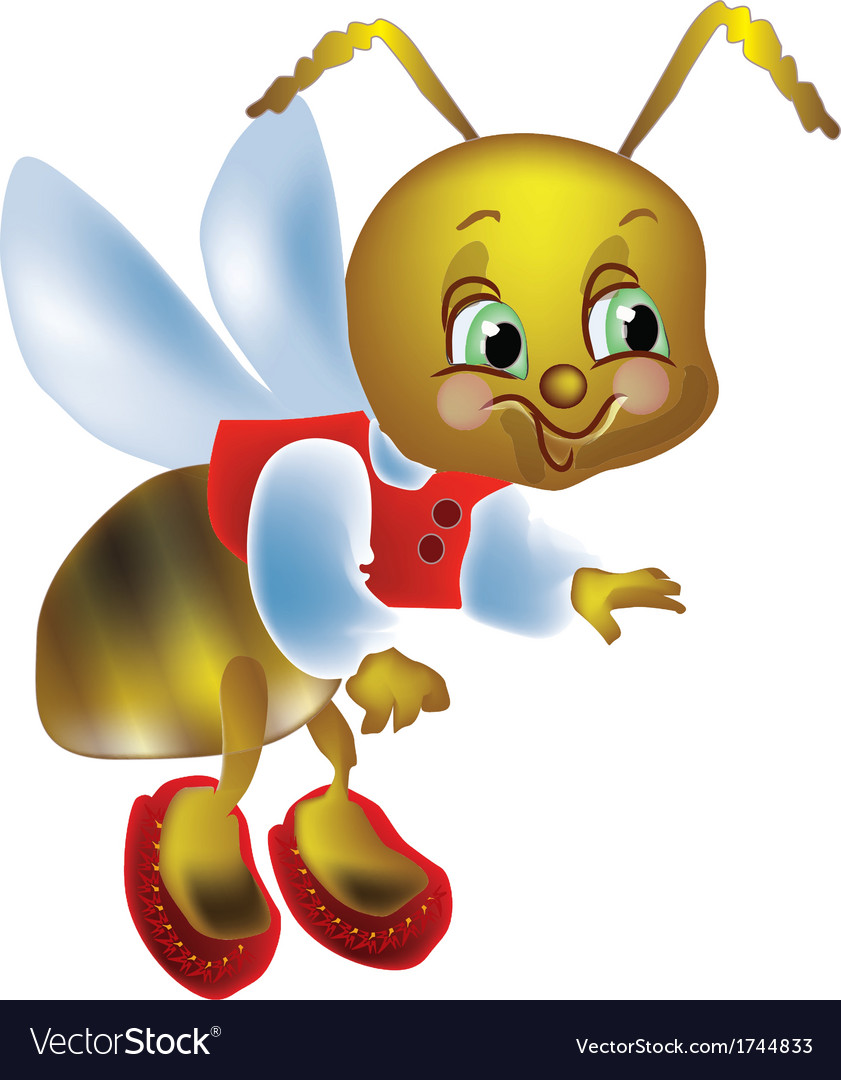 Bee Royalty Free Vector Image - VectorStock