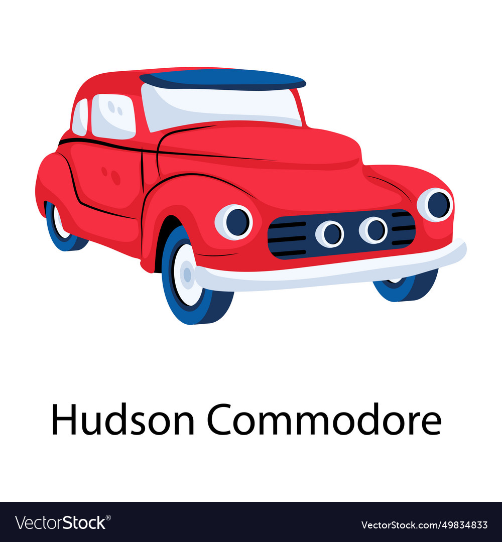 Hudson commodore Royalty Free Vector Image - VectorStock