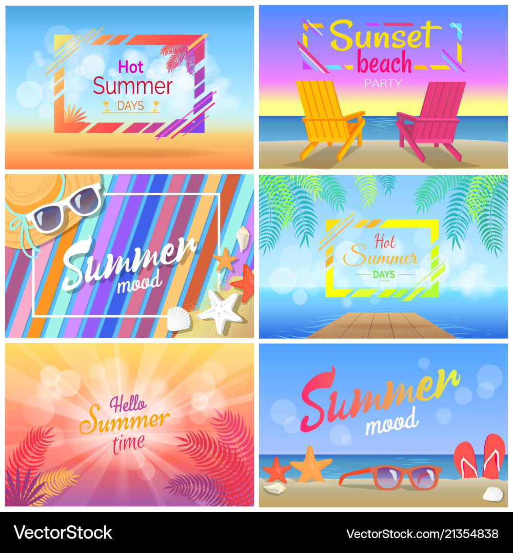 Hot summer days 2018 sunset beach party summertime