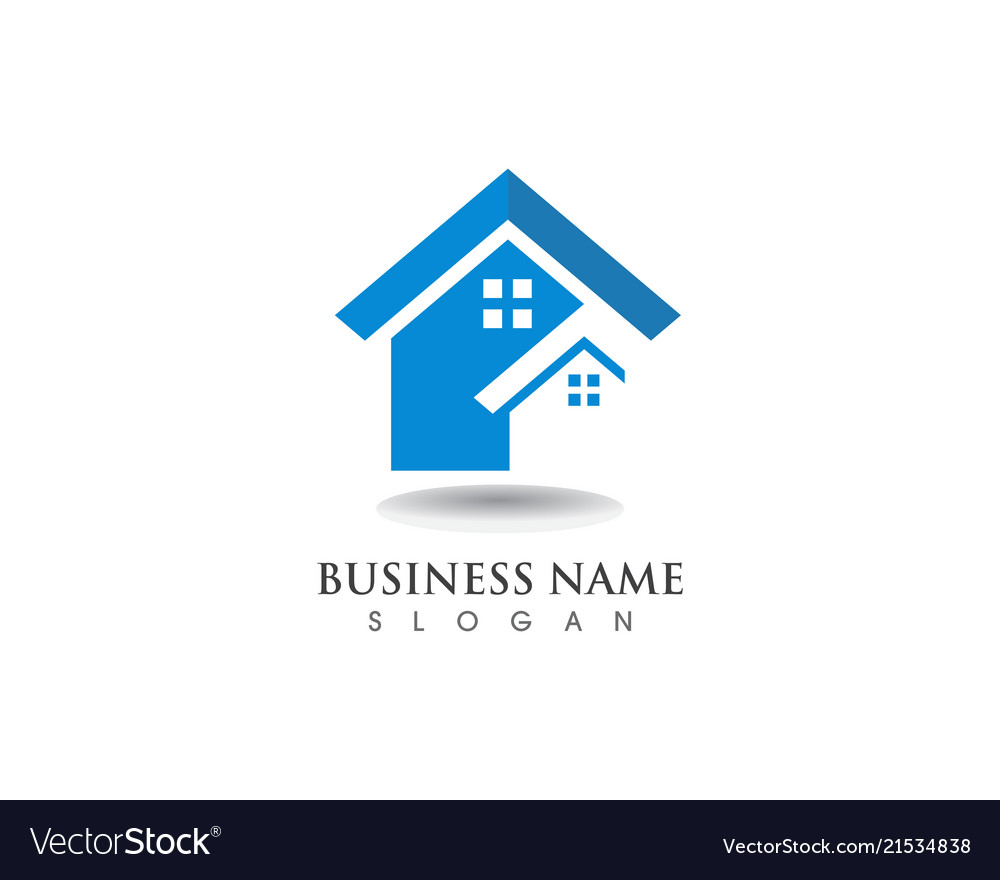 House and home logos template Royalty Free Vector Image
