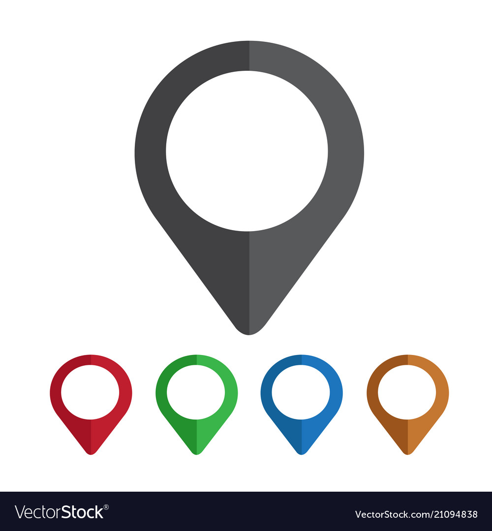 Mapping pins icon Royalty Free Vector Image - VectorStock Mapping pins icon Royalty Free Vector Image - VectorStock