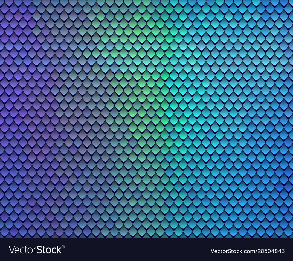 Abstract scale pattern rotiles background Vector Image