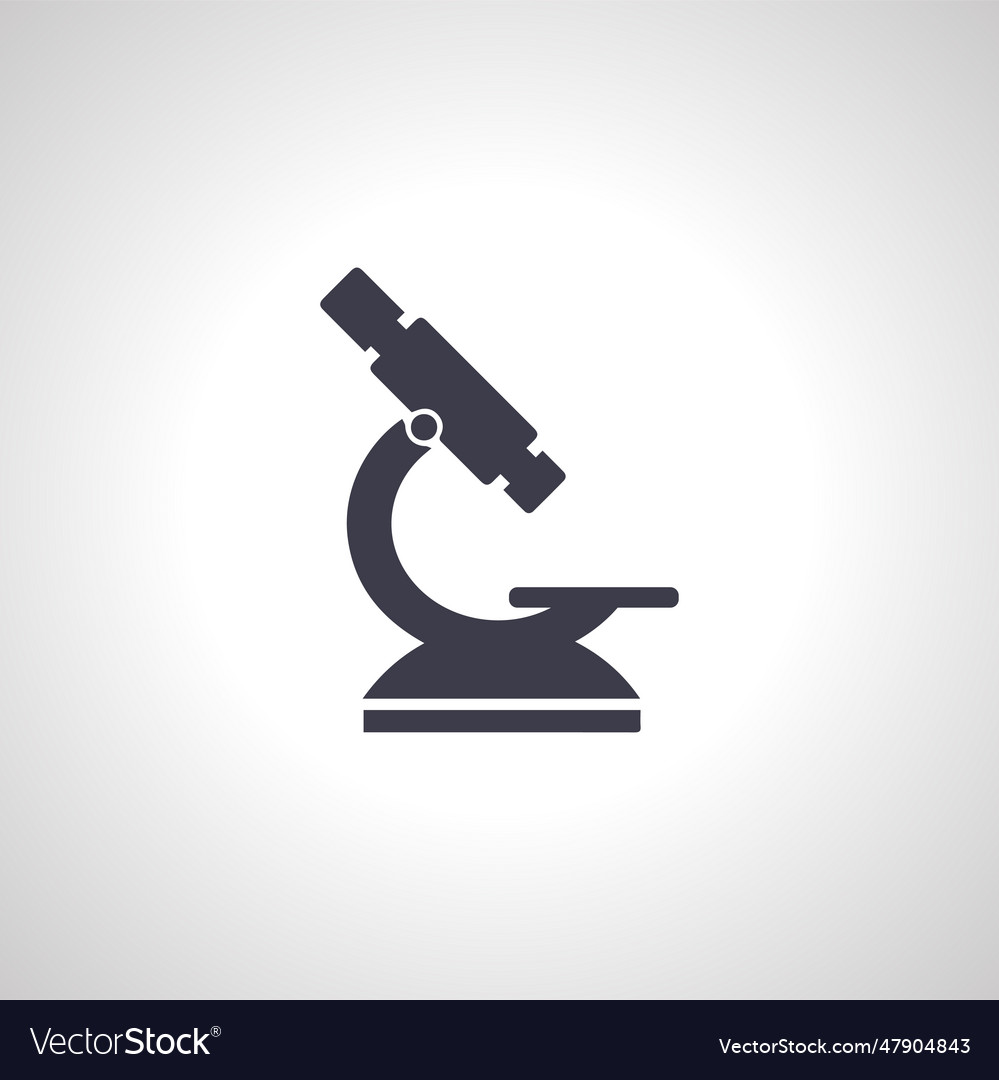 Microscope icon microscope icon microscope icon Vector Image