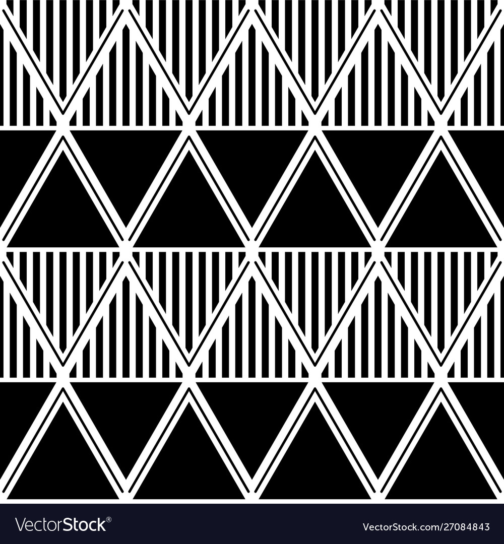 Seamless triangle pattern Royalty Free Vector Image