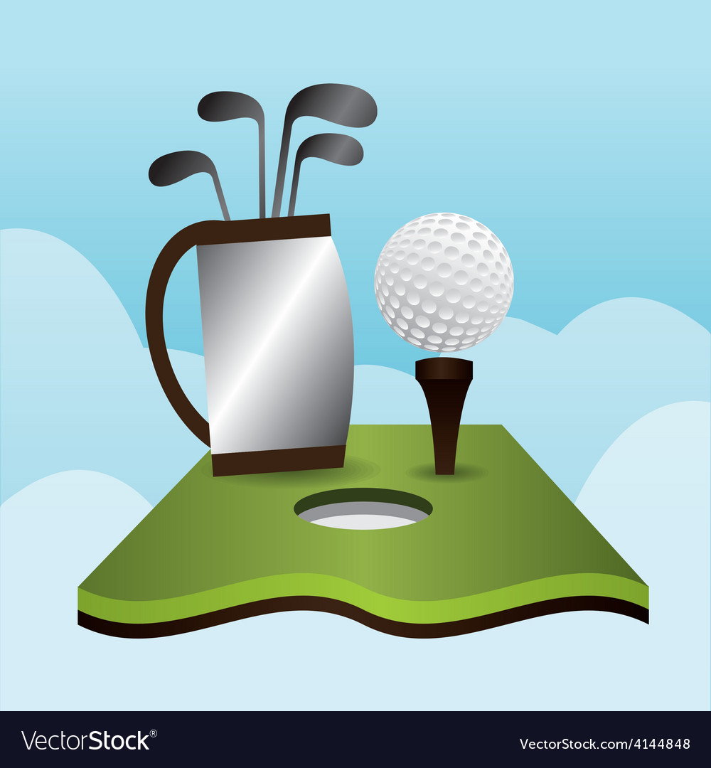 Golf design Royalty Free Vector Image - VectorStock