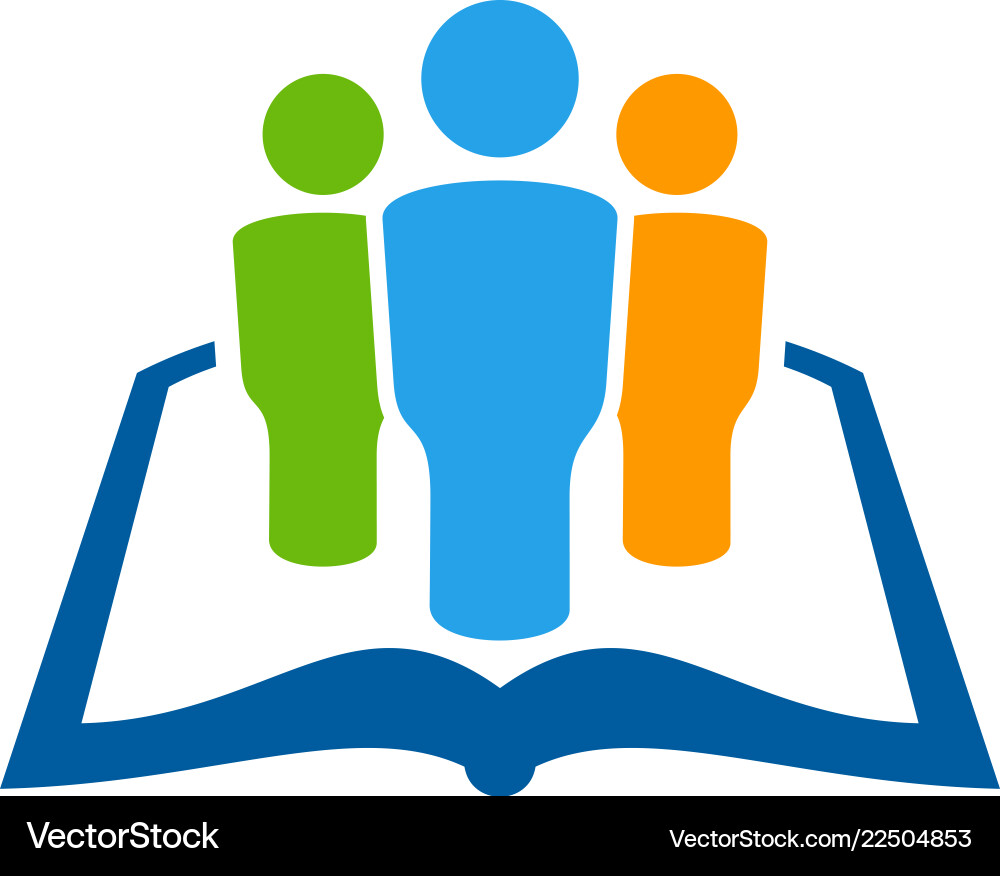 Company book logo icon design Royalty Free Vector Image