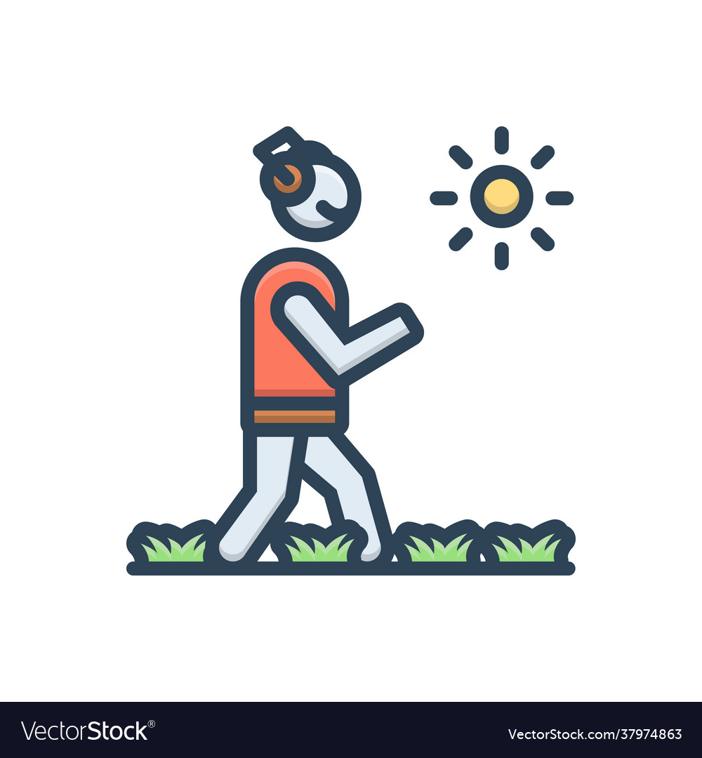 Walking Royalty Free Vector Image - VectorStock