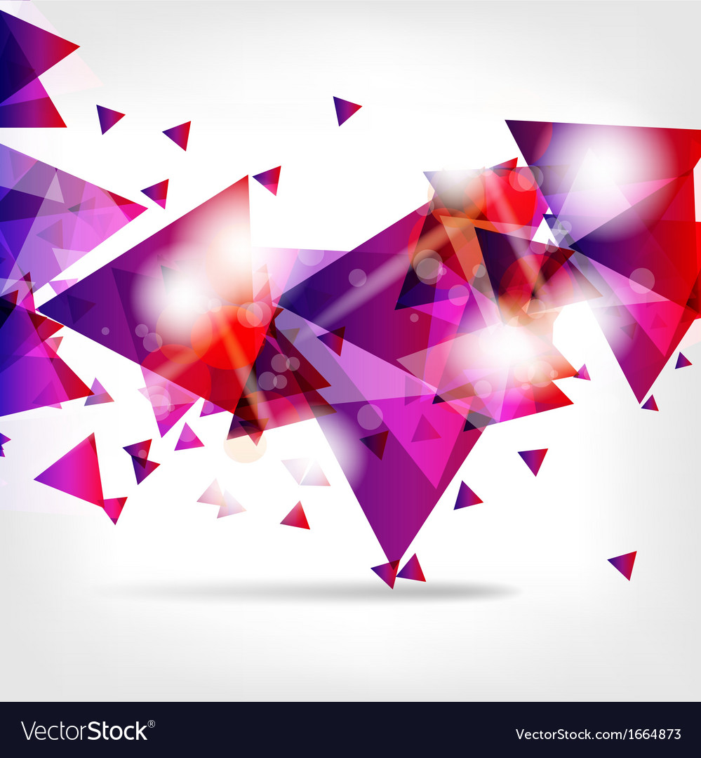 Abstract background with geometric elements Vector Image