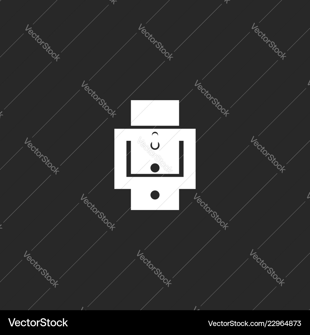 Belt logo creative trendy fashion accessory Vector Image