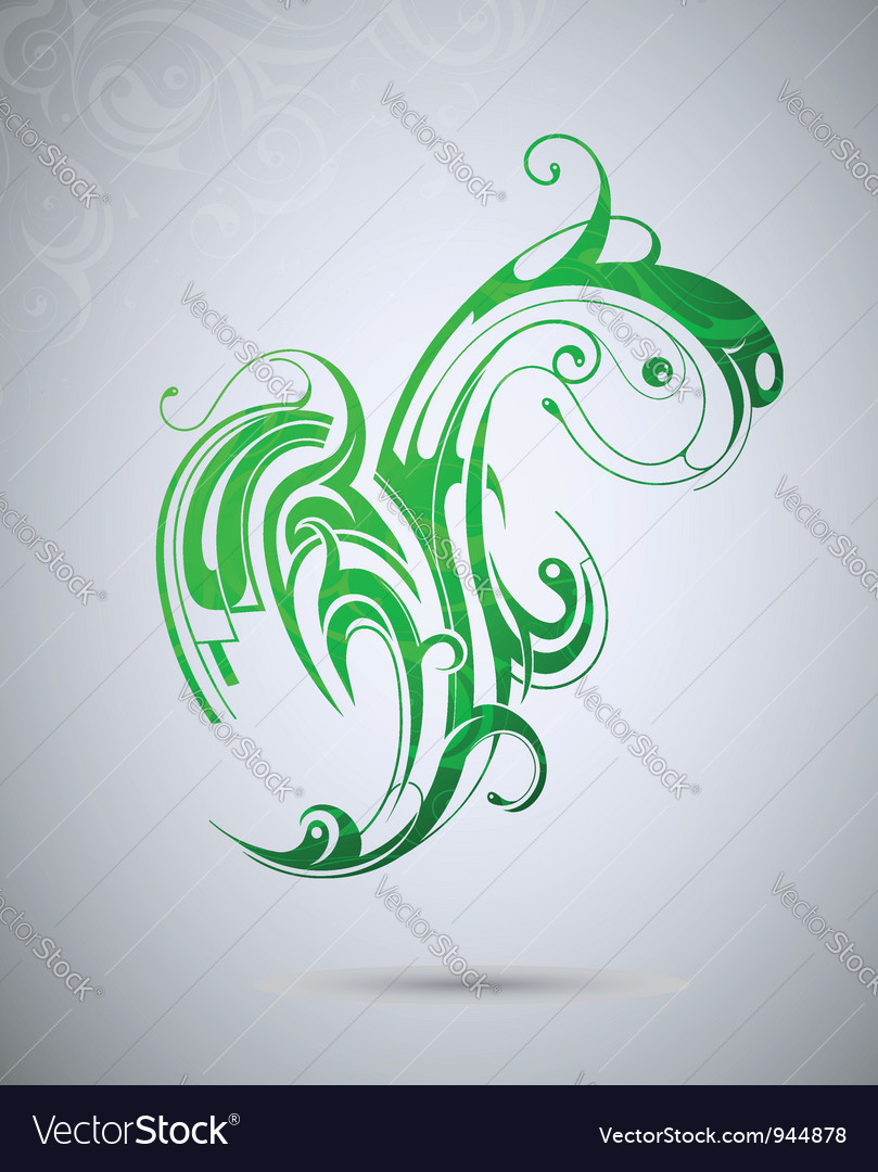 Abstract design element Royalty Free Vector Image