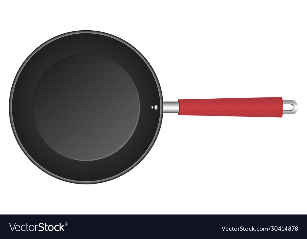 Frying pan Royalty Free Vector Image - VectorStock