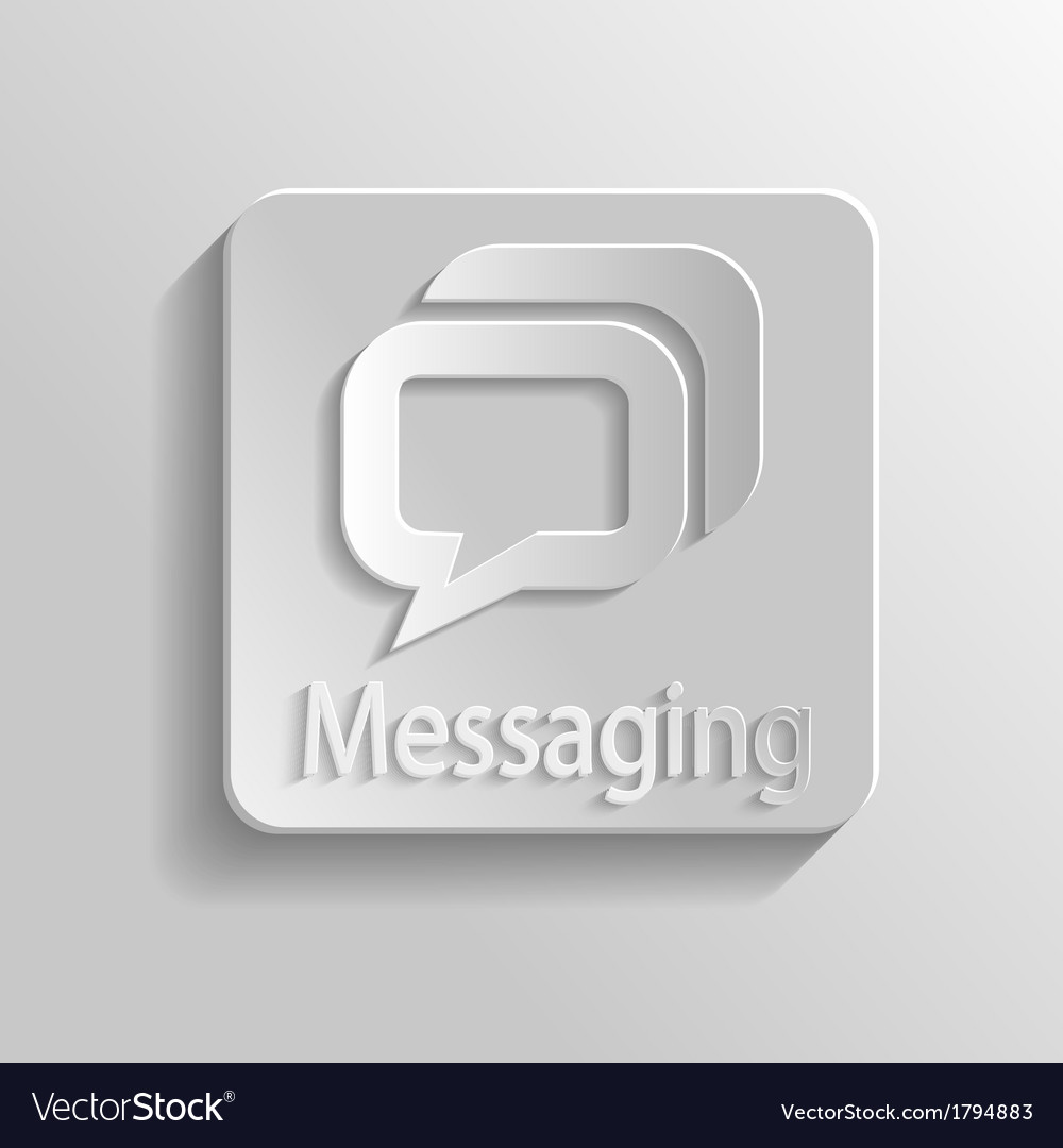 Icon message Royalty Free Vector Image - VectorStock