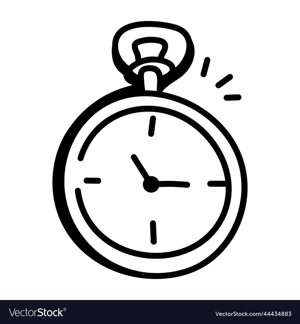 Watch Royalty Free Vector Image - VectorStock