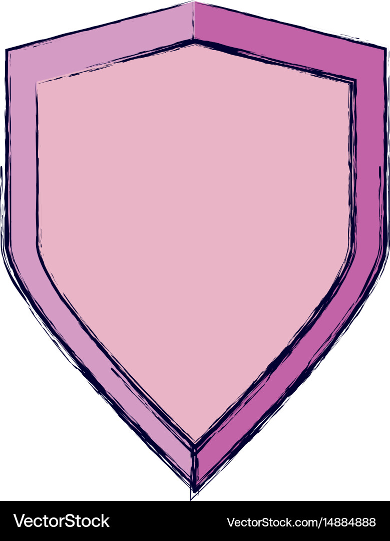 Badge security emblem Royalty Free Vector Image