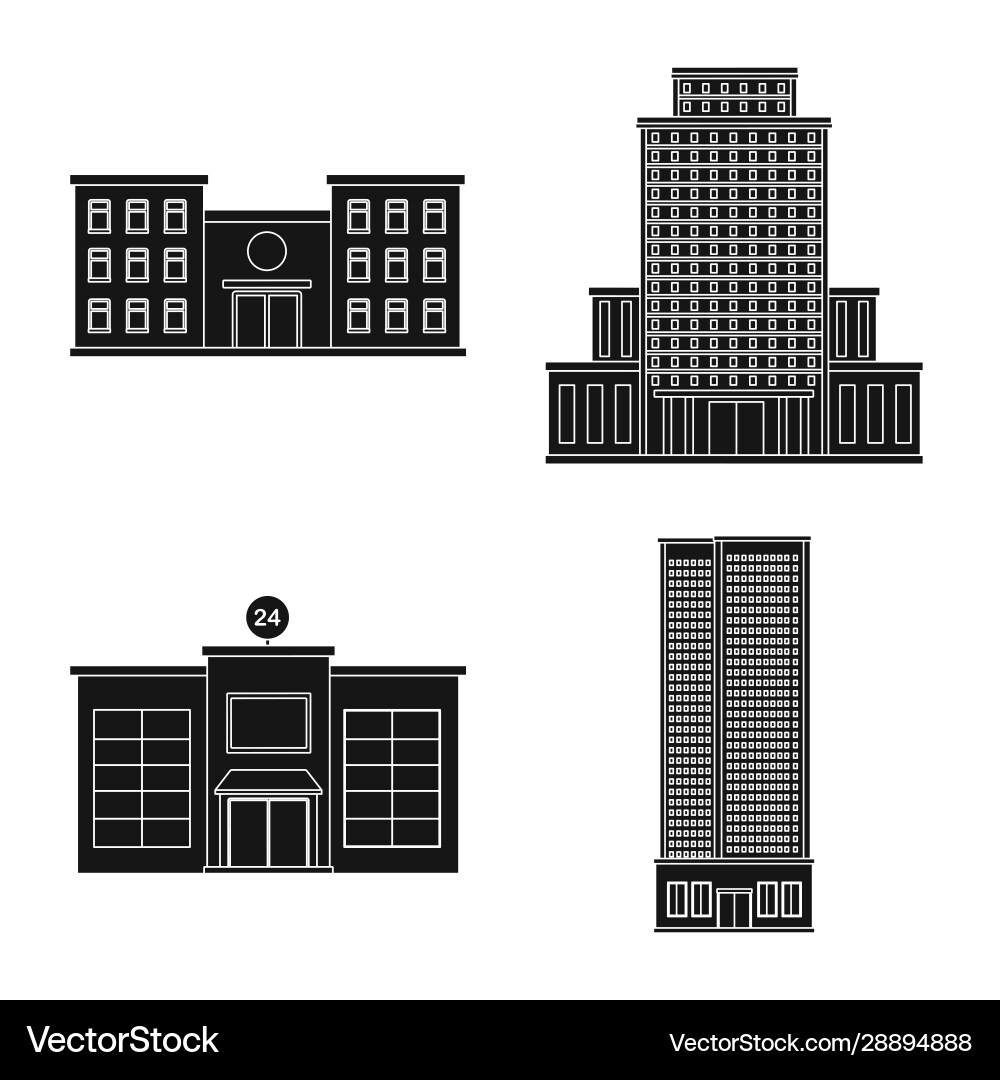 Design modern and estate sign Royalty Free Vector Image