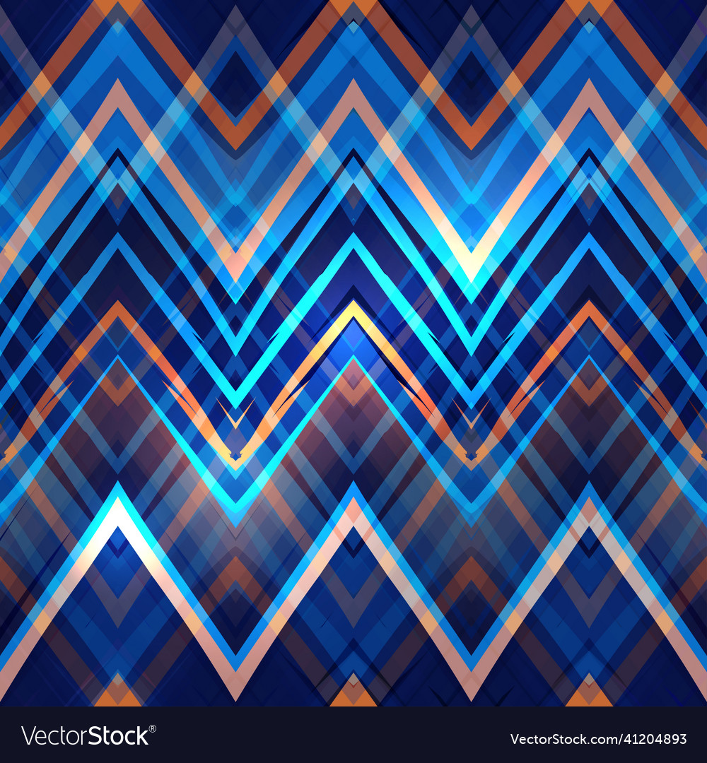 Ethnic zigzag pattern seamless background Vector Image