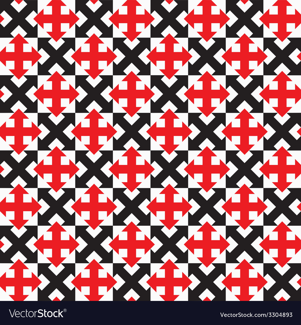 Repeating geometric seamless pattern Royalty Free Vector