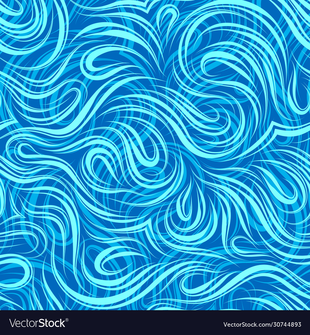 Seamless pattern smooth turquoise Royalty Free Vector Image