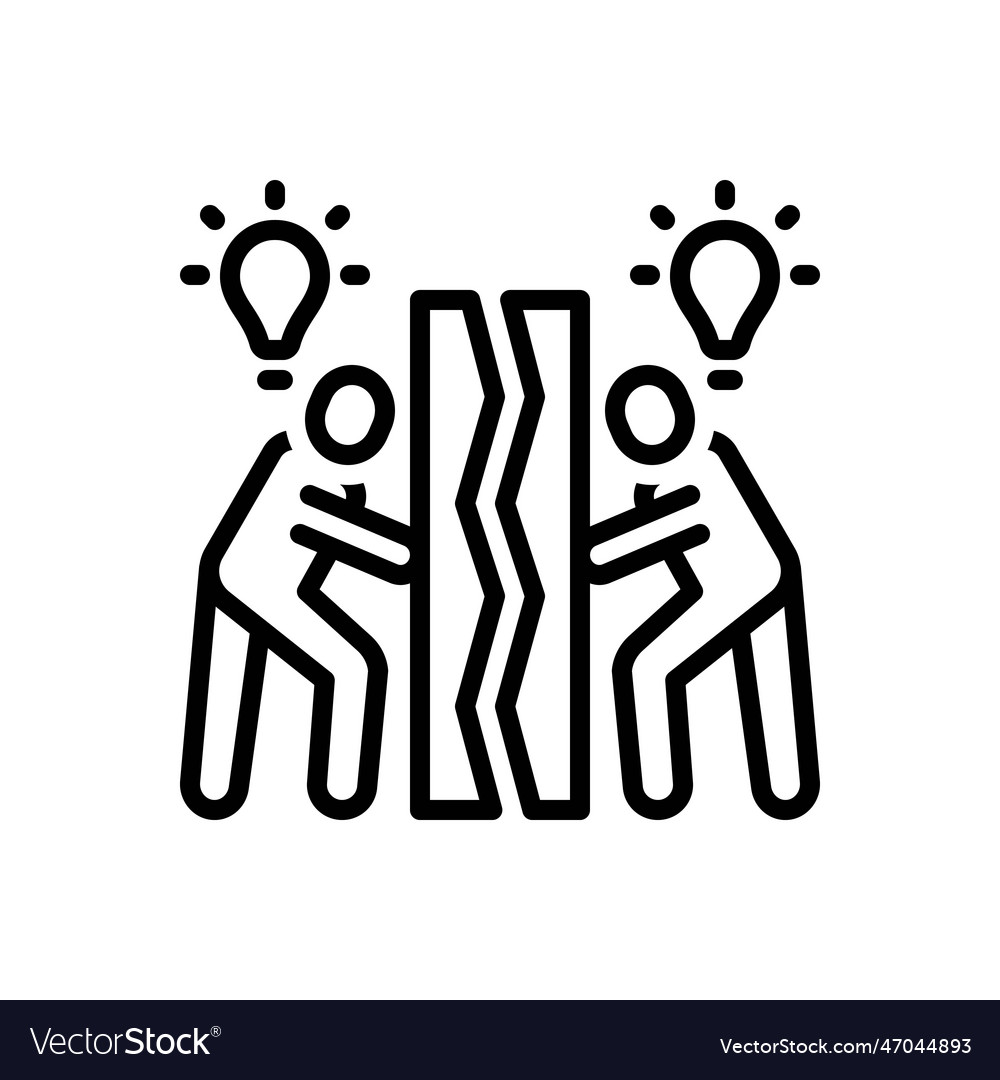 Solving Royalty Free Vector Image - VectorStock