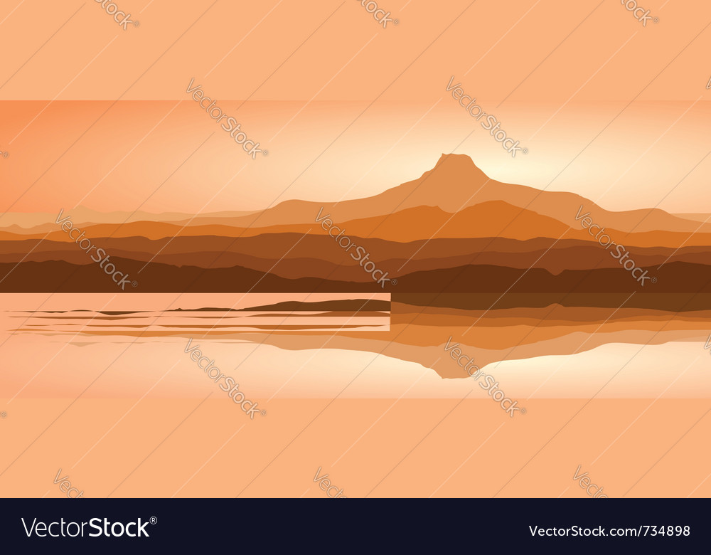 Panorama Royalty Free Vector Image - VectorStock