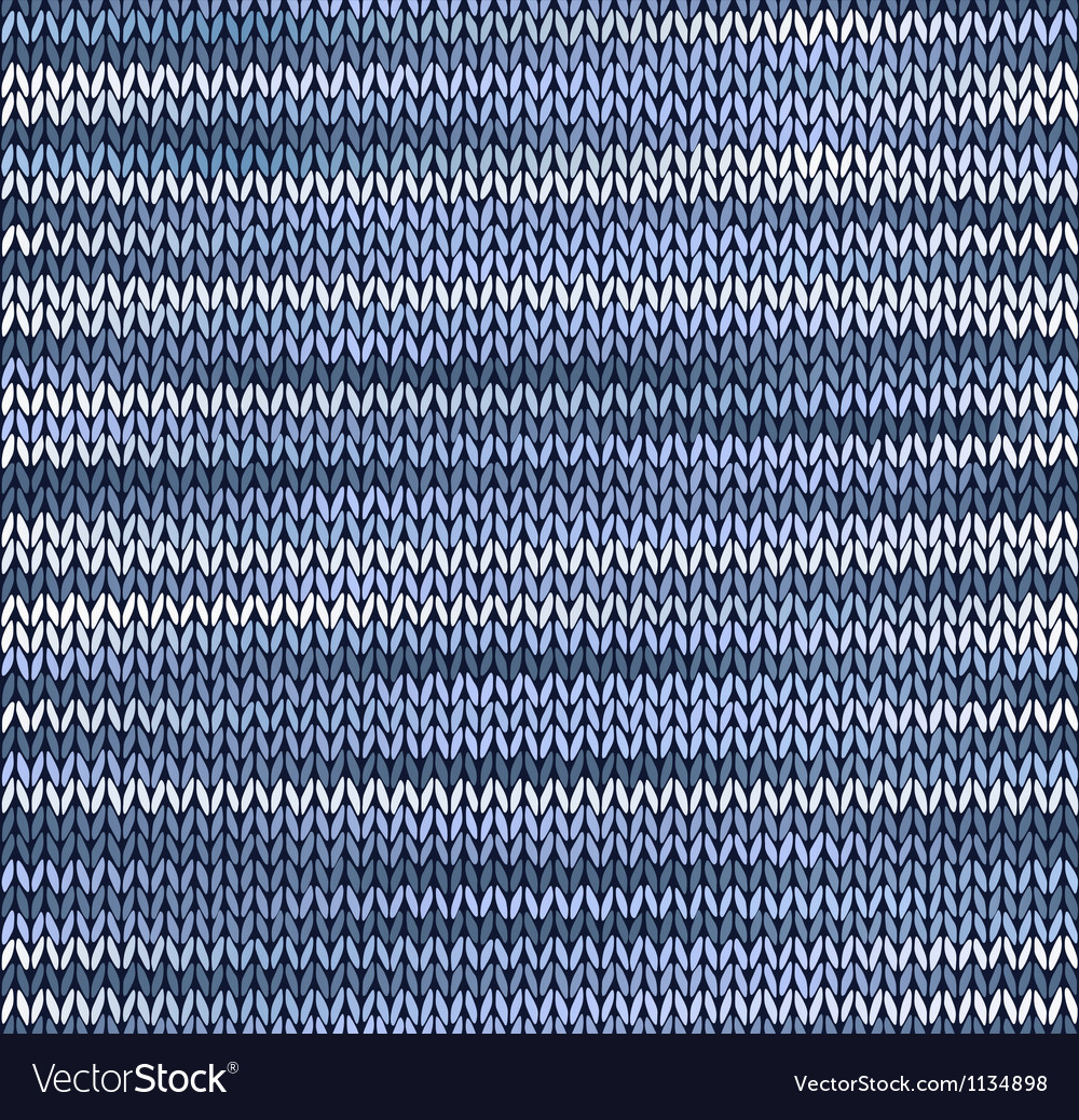 Seamless knitted pattern Royalty Free Vector Image