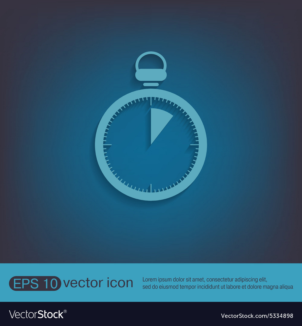 Stopwatch Royalty Free Vector Image - VectorStock
