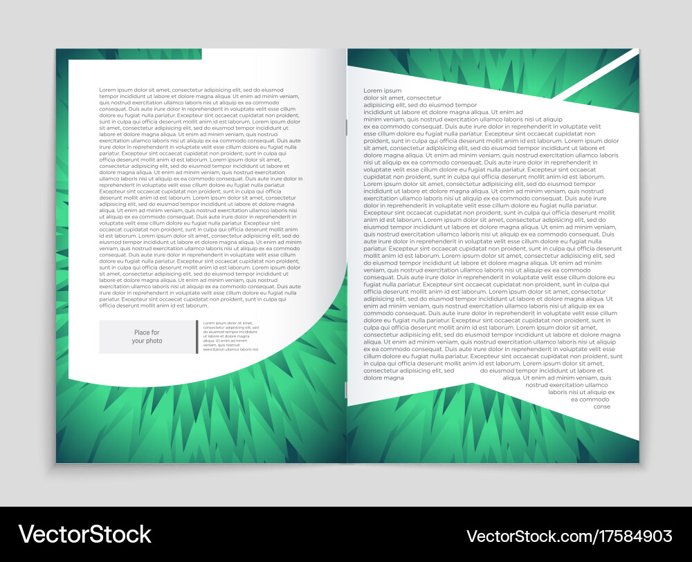 Abstract layout background set for art Royalty Free Vector
