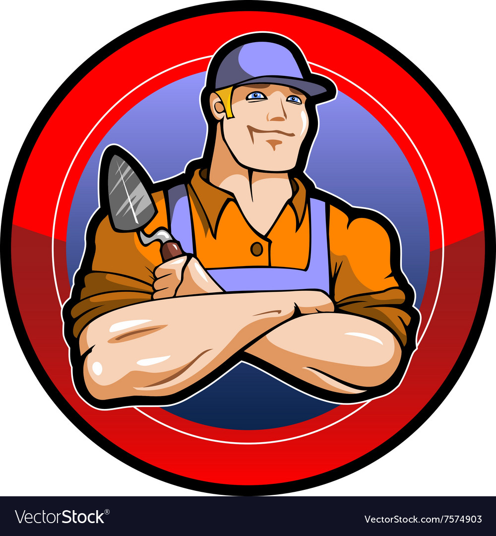 Master worker Royalty Free Vector Image - VectorStock