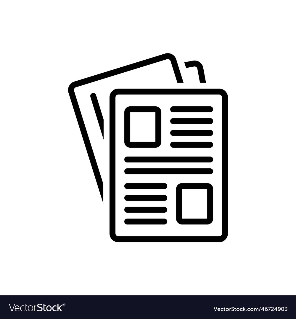 Publication Royalty Free Vector Image - VectorStock