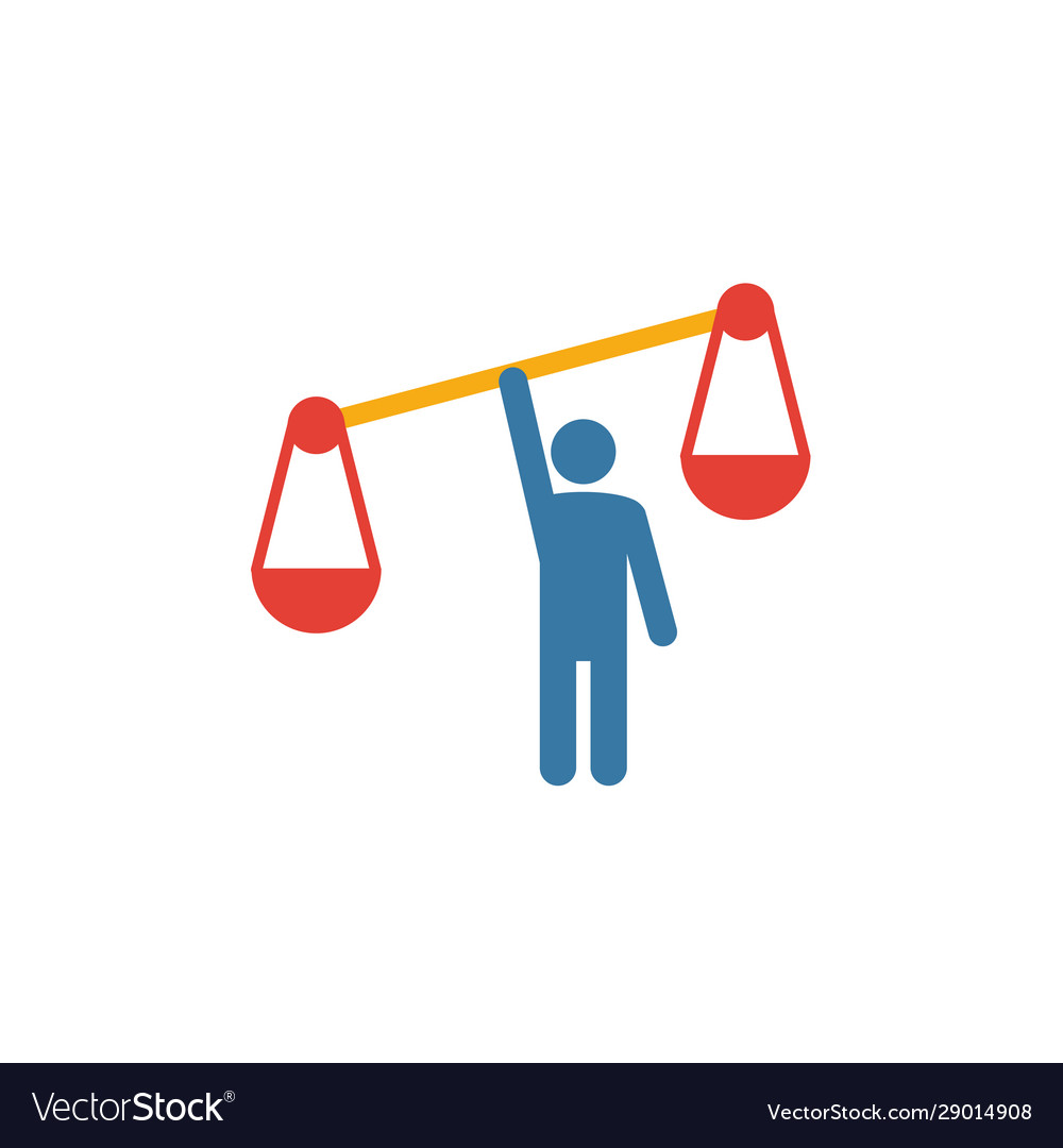 Principles icon flat creative element from Vector Image