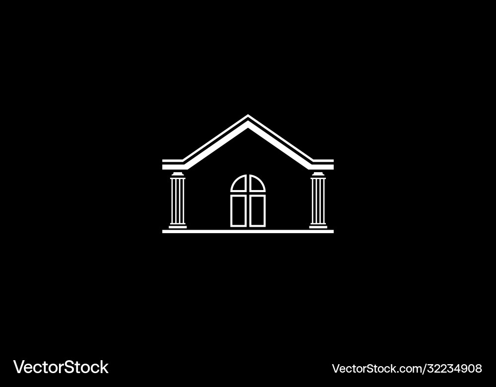 Real estate logo design building logo design Vector Image