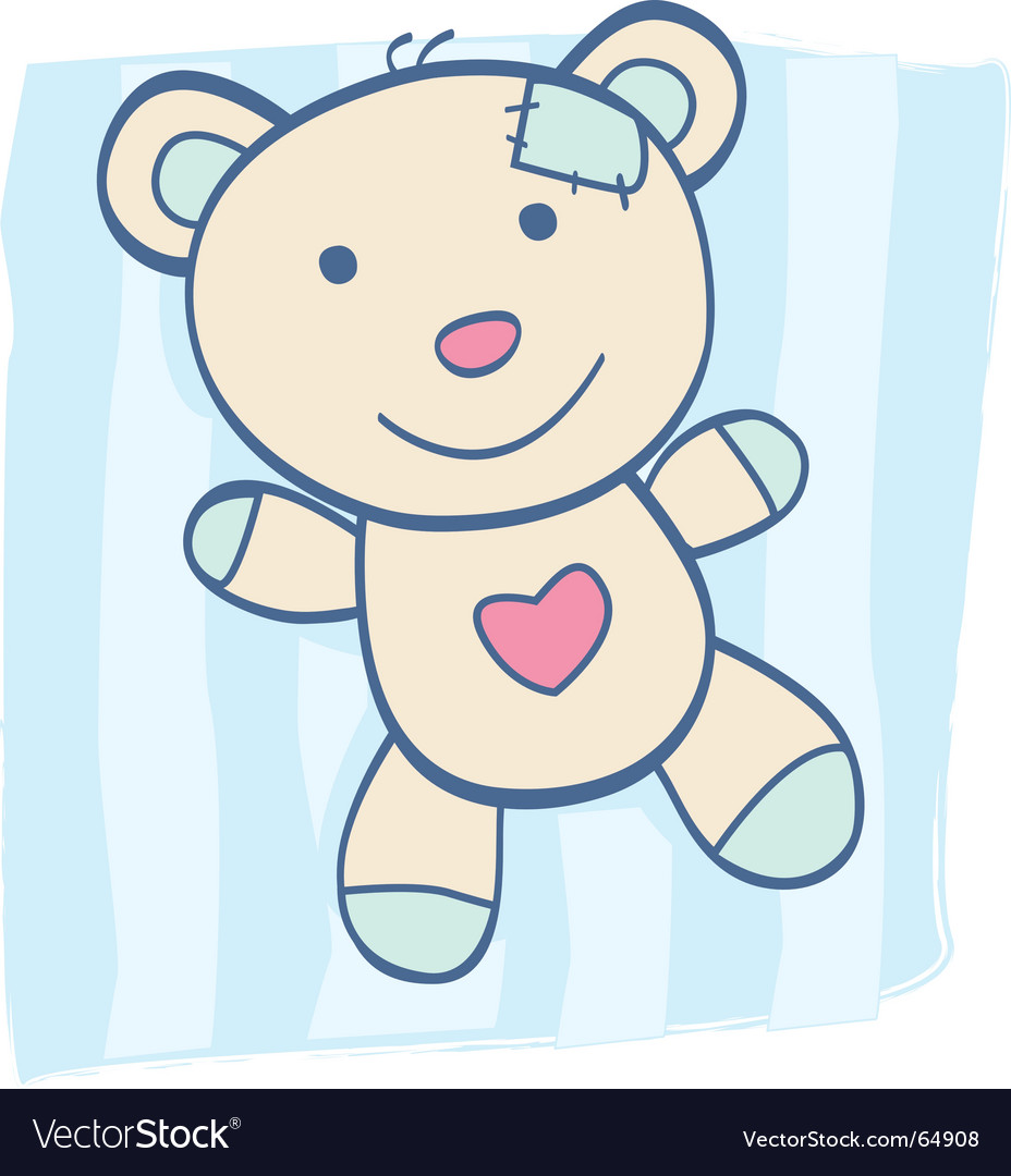 Teddy bear Royalty Free Vector Image - VectorStock