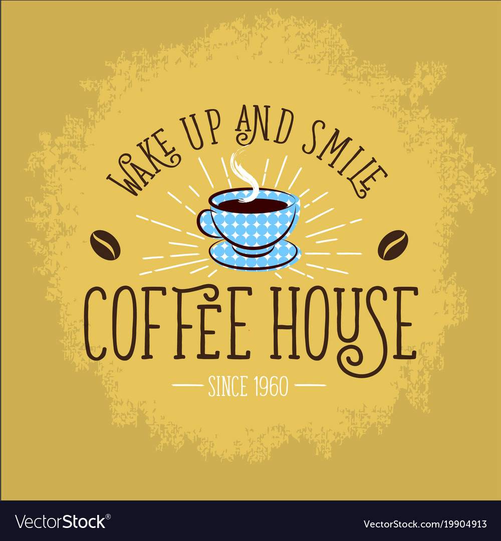 Coffee poster Royalty Free Vector Image - VectorStock