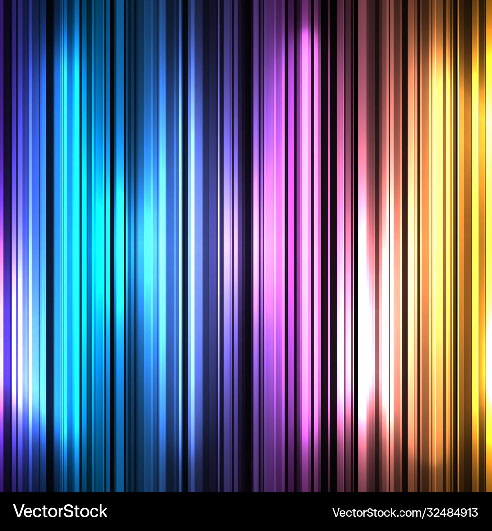 Colorful and shiny stripes background with place Vector Image
