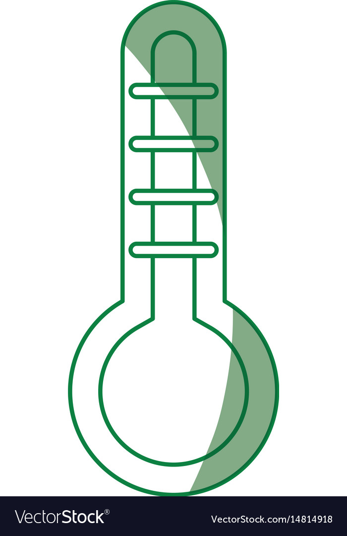 Thermometer tool temperature Royalty Free Vector Image