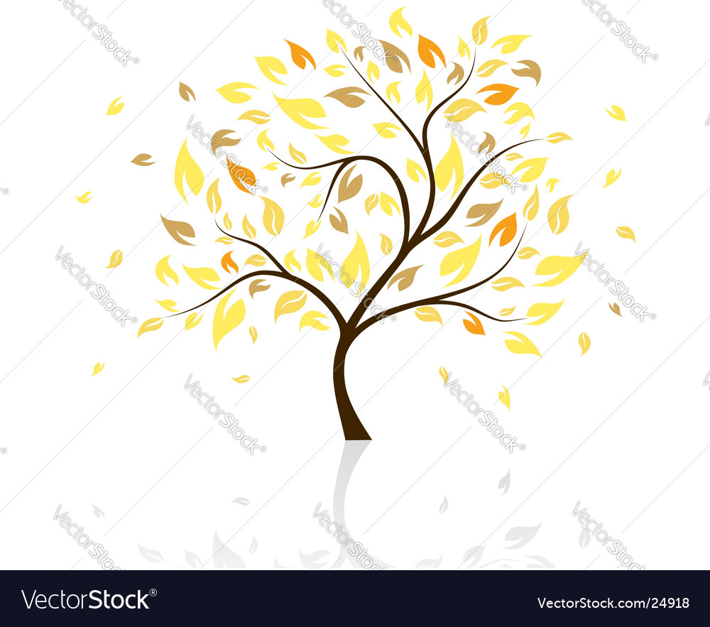 Tree pattern Royalty Free Vector Image - VectorStock