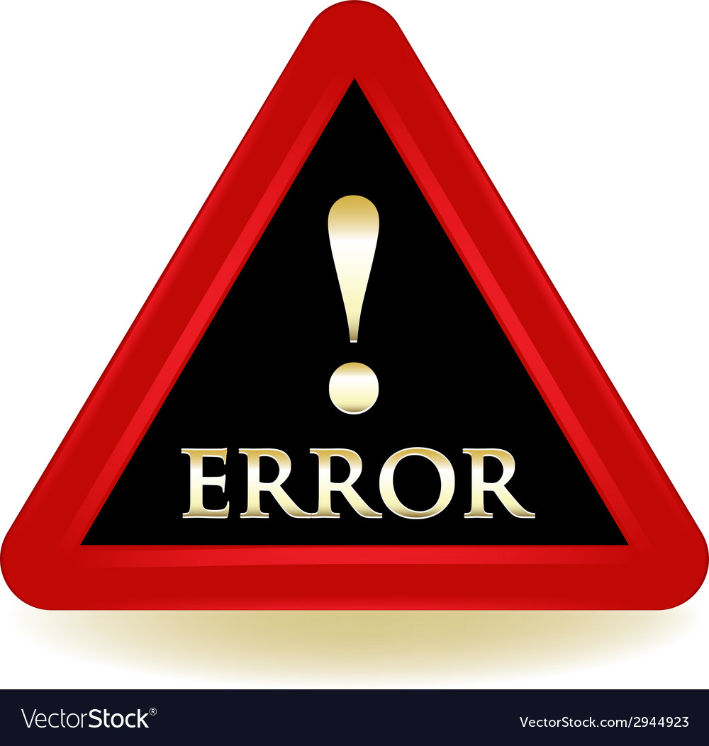 Erroneous Signs
