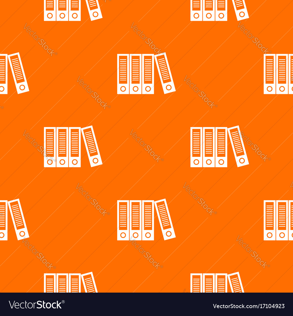 Office folders pattern seamless Royalty Free Vector Image