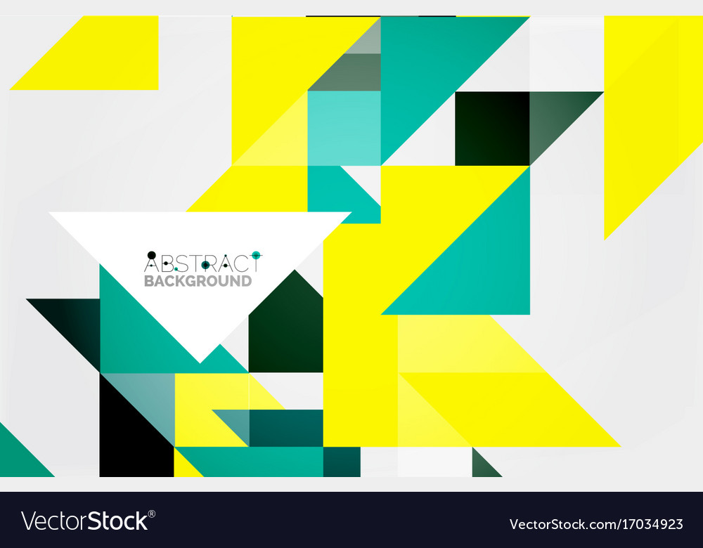 Triangle pattern design background Royalty Free Vector Image