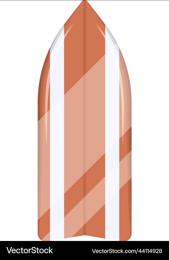 A snowboard flat modern Royalty Free Vector Image