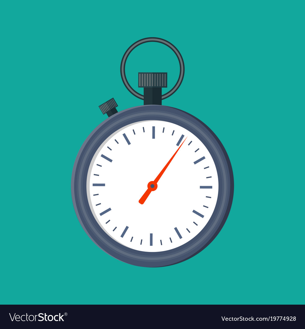 Analog Chronometer Timer Counter Royalty Free Vector Image