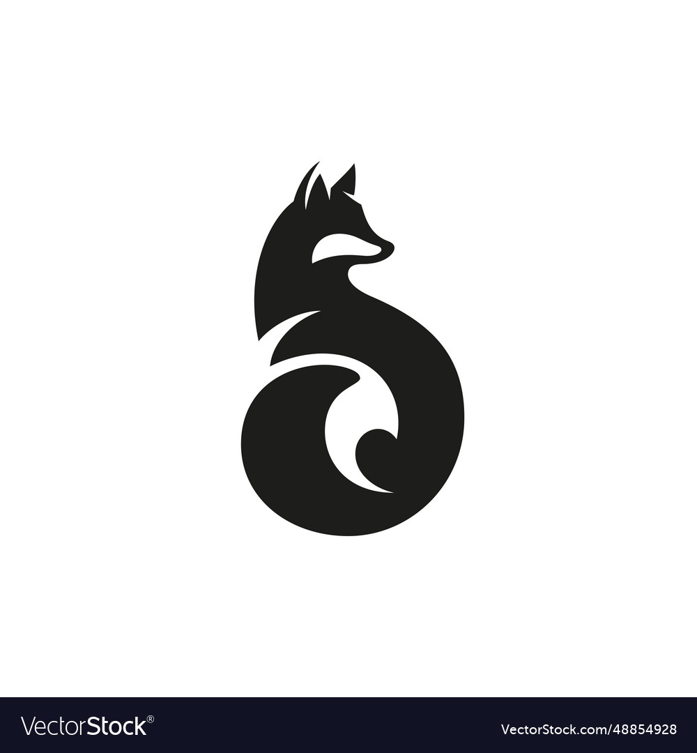 Fox logo Royalty Free Vector Image - VectorStock