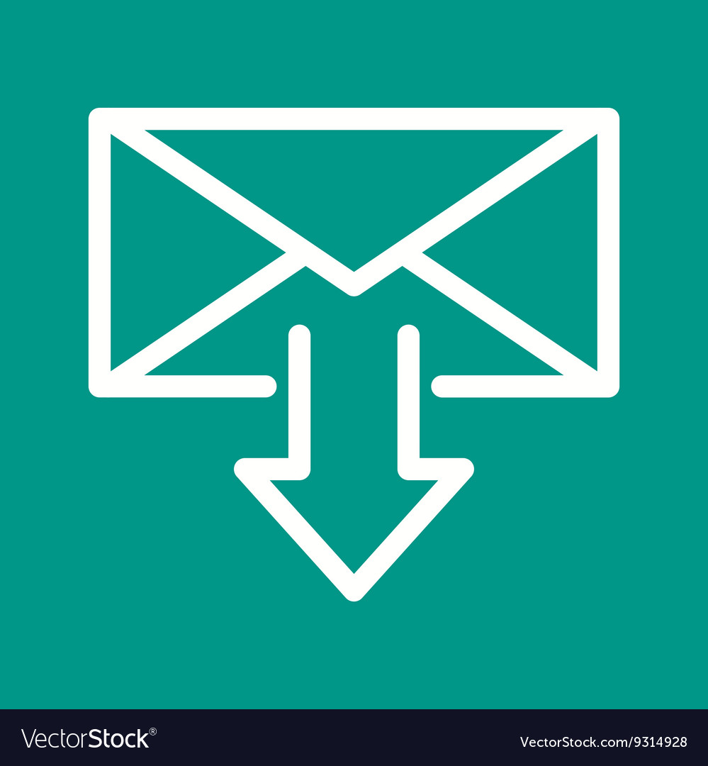 Incoming message Royalty Free Vector Image - VectorStock