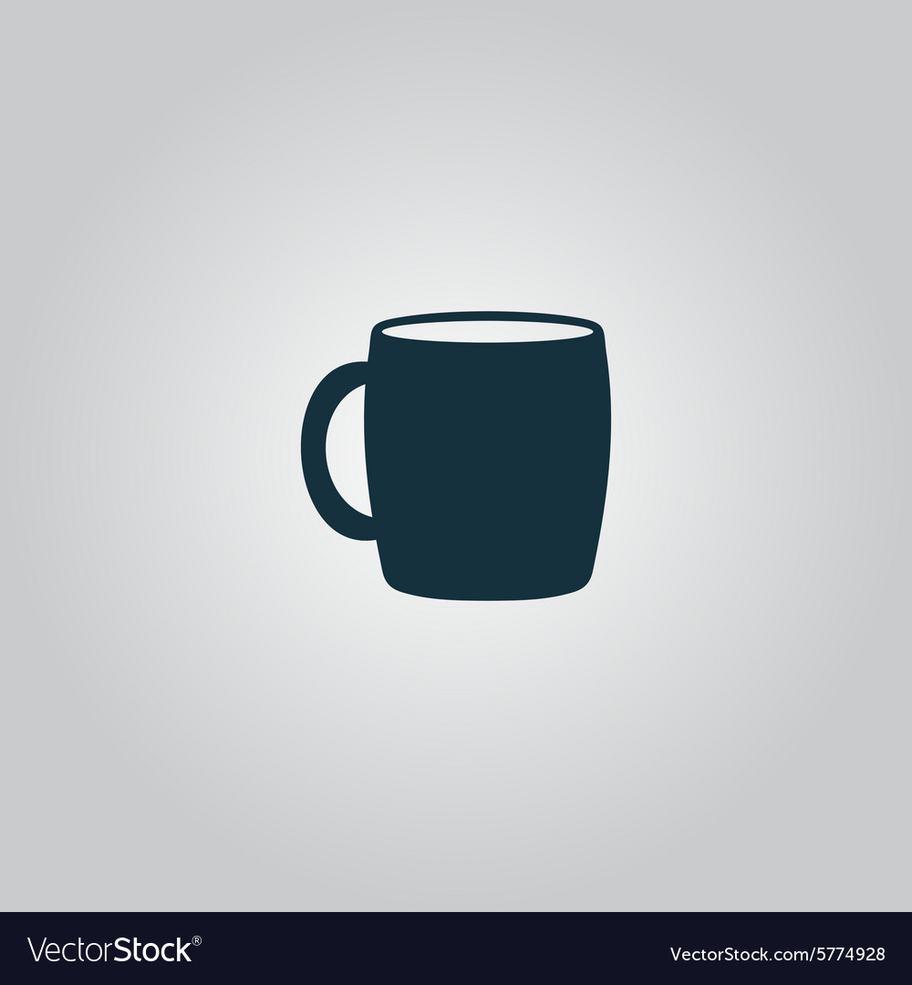 Tea cup Royalty Free Vector Image - VectorStock
