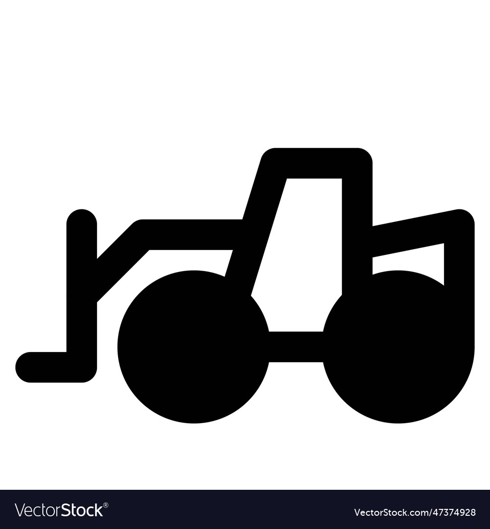 Telehandler a versatile hydraulic lifting unit Vector Image