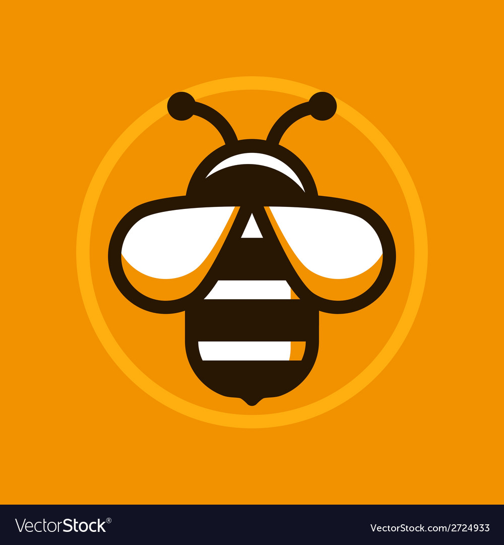 Bee Royalty Free Vector Image - VectorStock