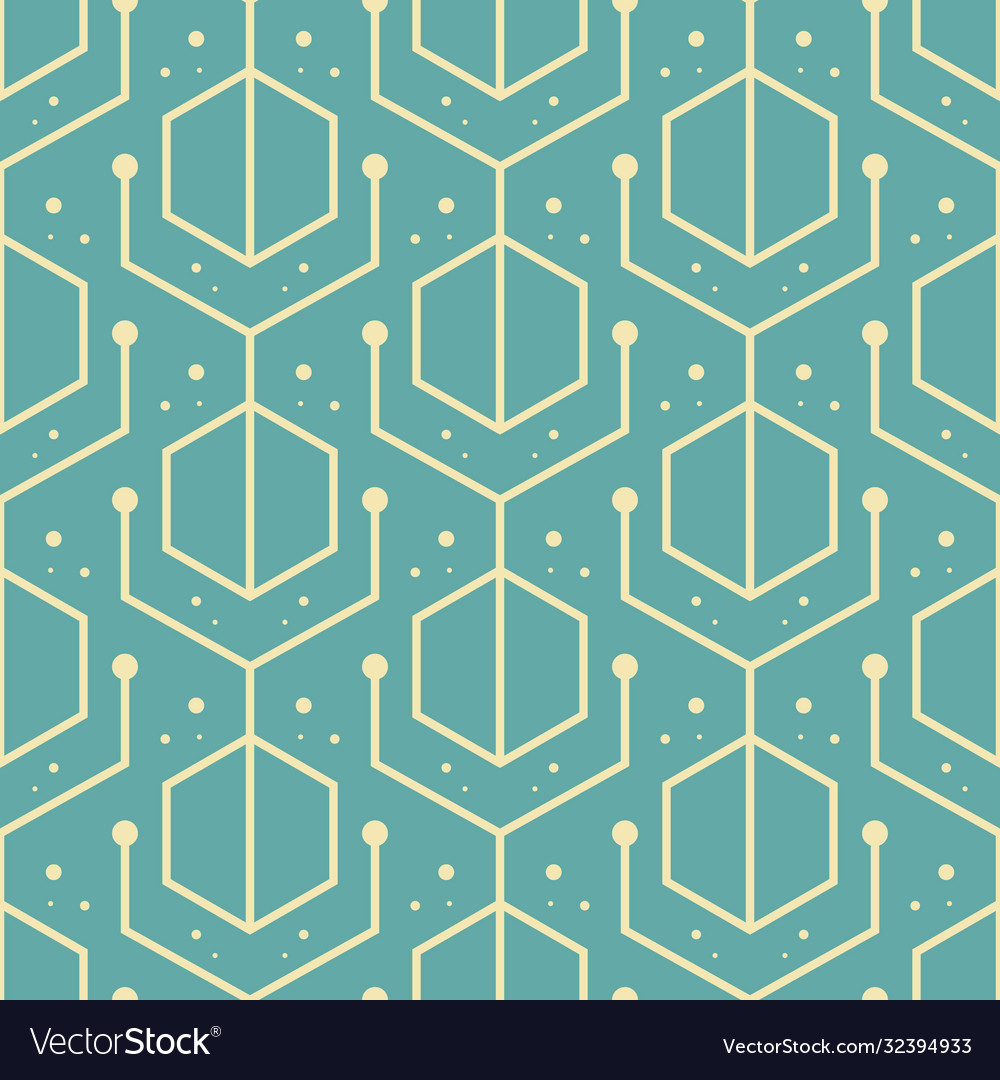 Design geometry patterns with soft color Vector Image