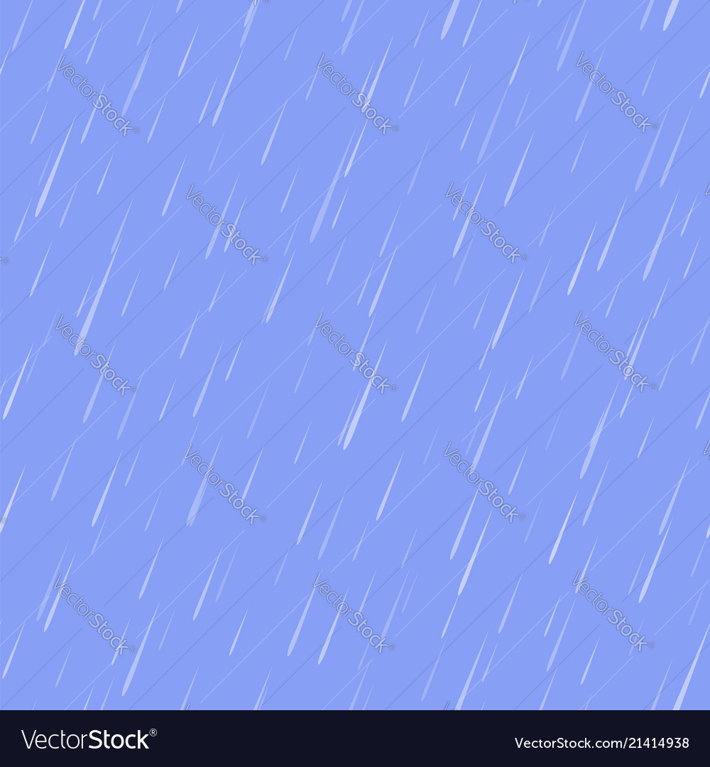 Seamless rain drops pattern Royalty Free Vector Image