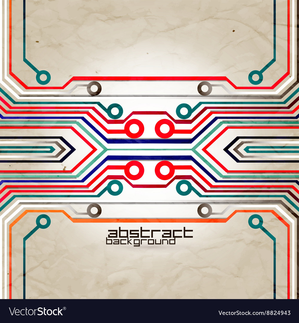 Abstract background with lines Royalty Free Vector Image